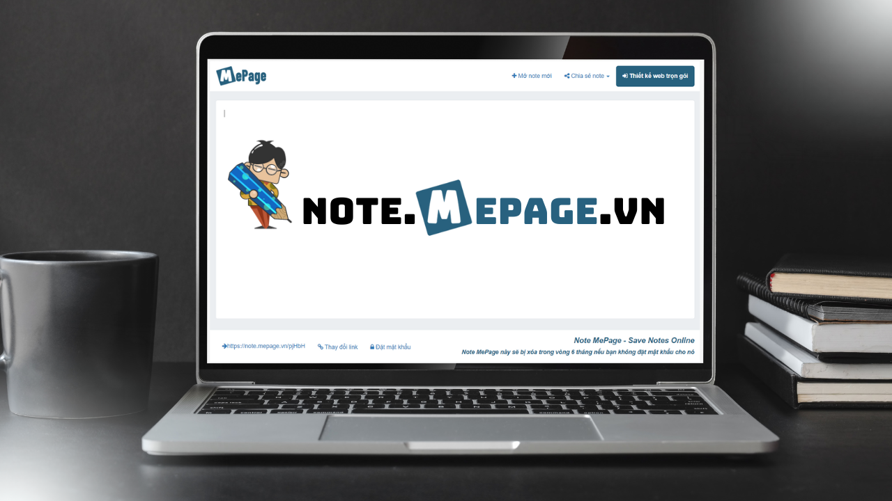 Note MePage - Save Notes Online - zSprC